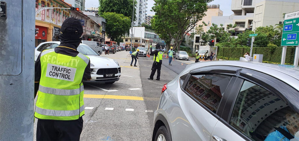 Roles and responsibilities played by a traffic management officer